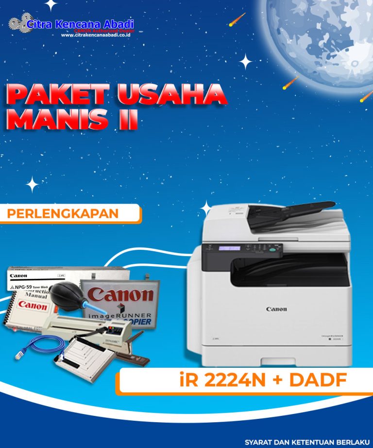 Cek Harga & Spesifikasi Canon IR 2224: Mesin Fotocopy Cepat
